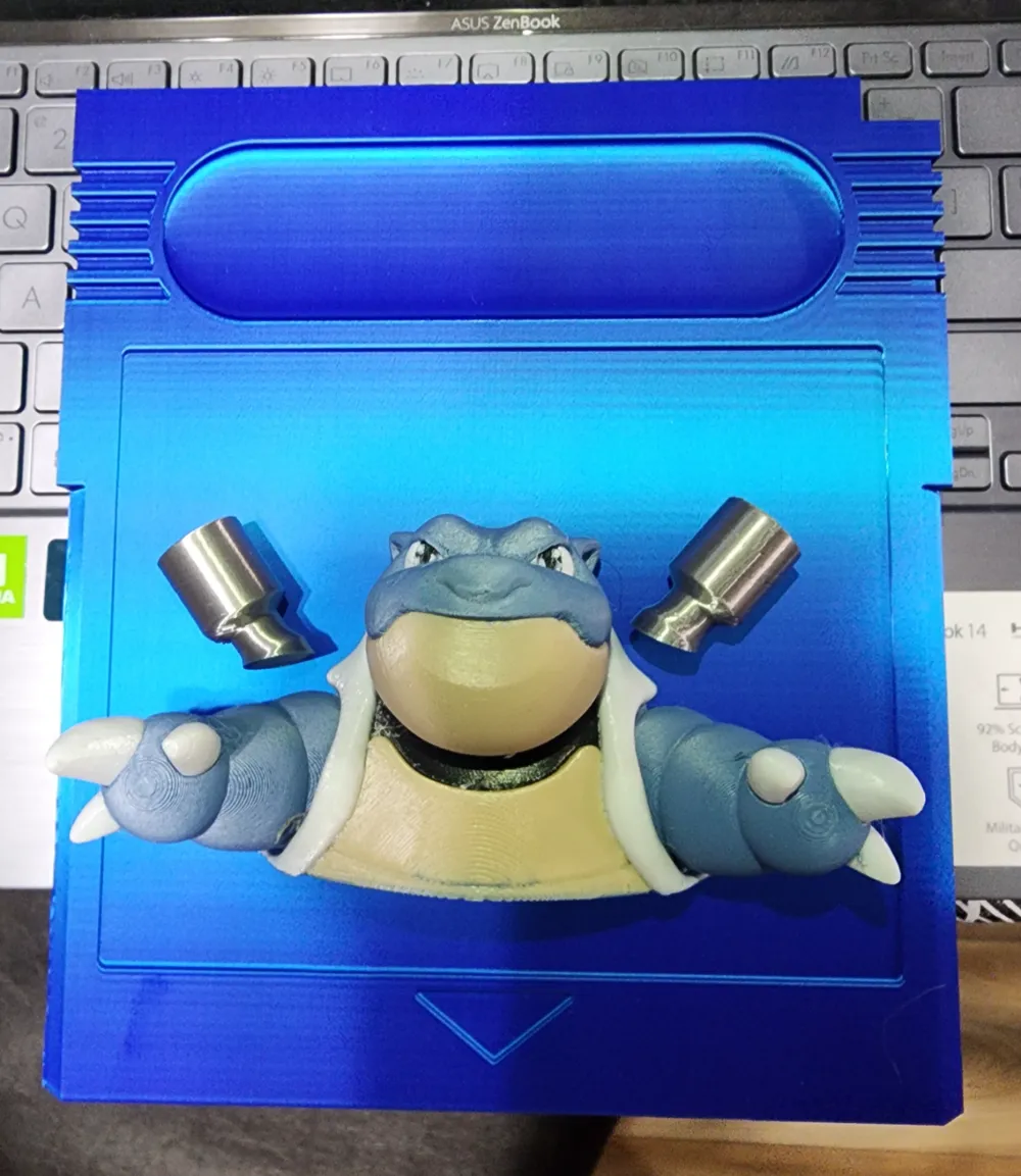 Pokémon Blue Blastoise by gozer3228 - MakerWorld