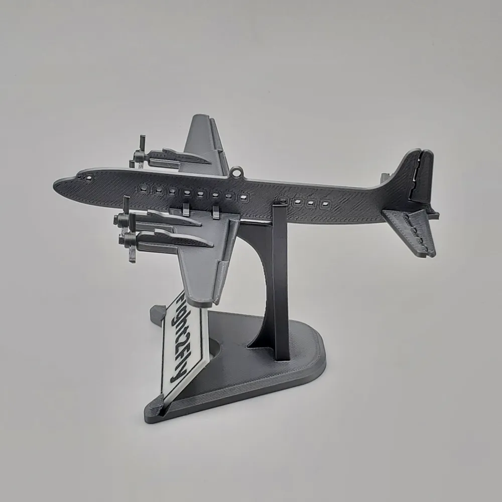 Douglas DC-6 Classic Airliner Airplane Model Kit by Fight2Fly ...