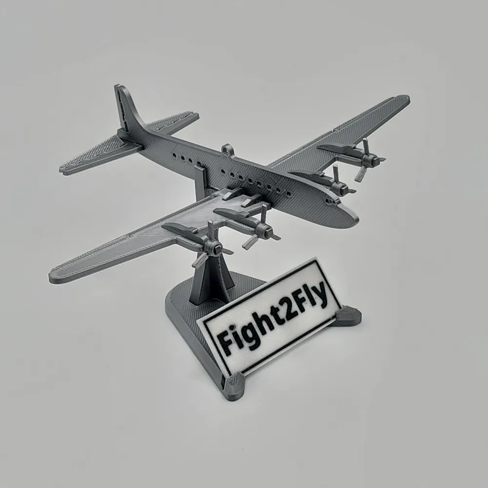 Douglas DC-6 Classic Airliner Airplane Model Kit by Fight2Fly ...