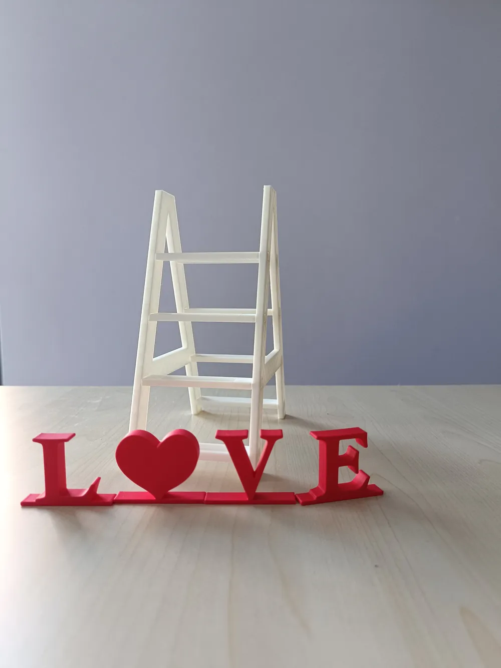 LOVE ladder - Free 3D Print Model - MakerWorld