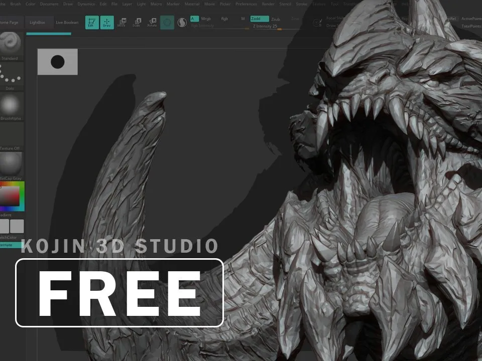 Monster Hunter Wilds Arkveld Head Sculpture - Free 3D Print Model ...