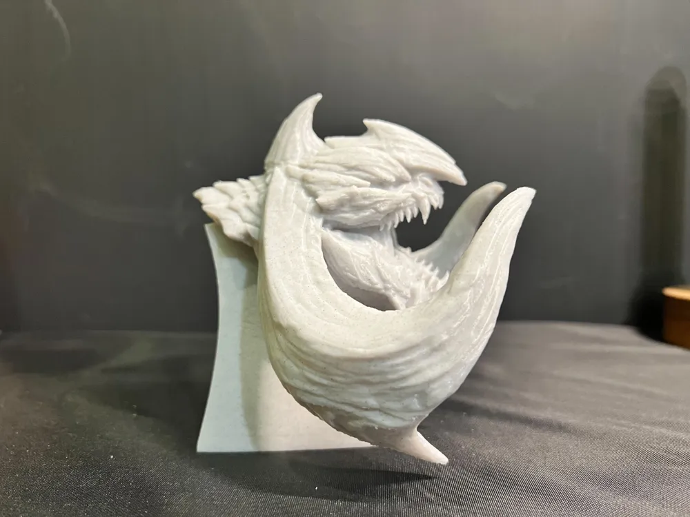 Monster Hunter Wilds Arkveld Head Sculpture by Kojin3D MakerWorld ...