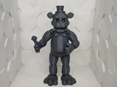 Fnaf Figure/Bust Freddy by Print Maker MakerWorld: Download Free 3D Models