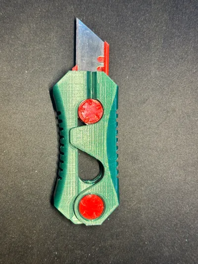 Heavy duty Utility knife design by lancezhc - MakerWorld