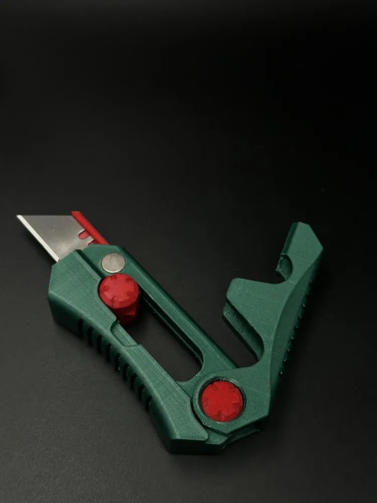 Heavy duty Utility knife design - Free 3D Print Model - MakerWorld