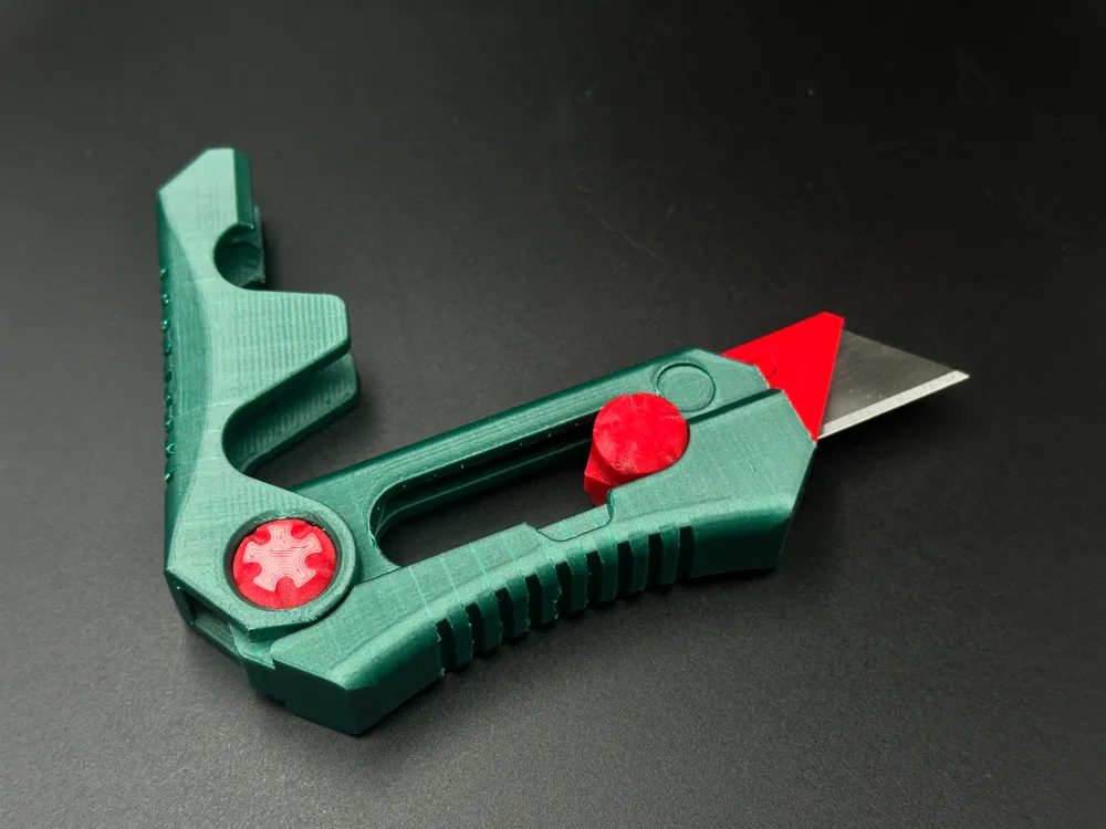 Heavy duty Utility knife design - Free 3D Print Model - MakerWorld
