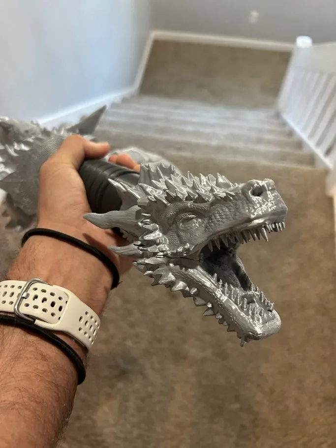 Zweihändiges Drachenschwert - Backbiter-Stil Cosplay – Kostenloses 3D ...