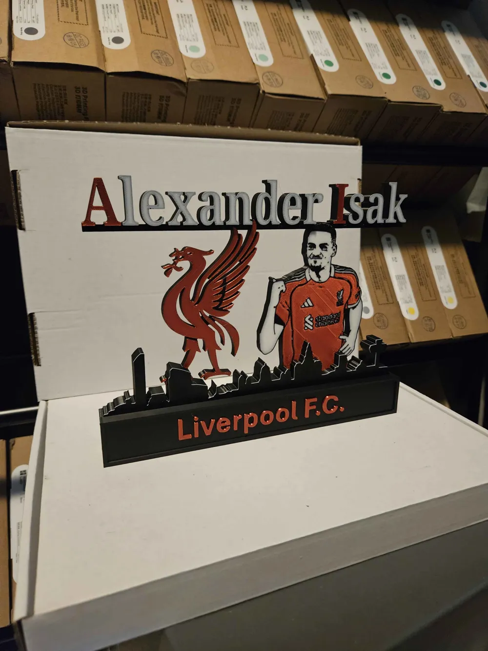 Premier League - Liverpool FC Alexander Isak - Free 3D Print Model ...