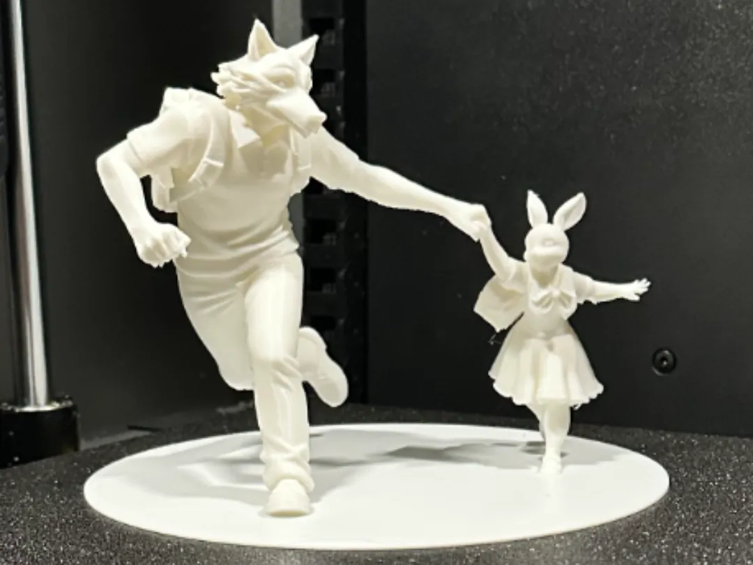 beastars inspired Legoshi and Haru running - Free 3D Print Model ...