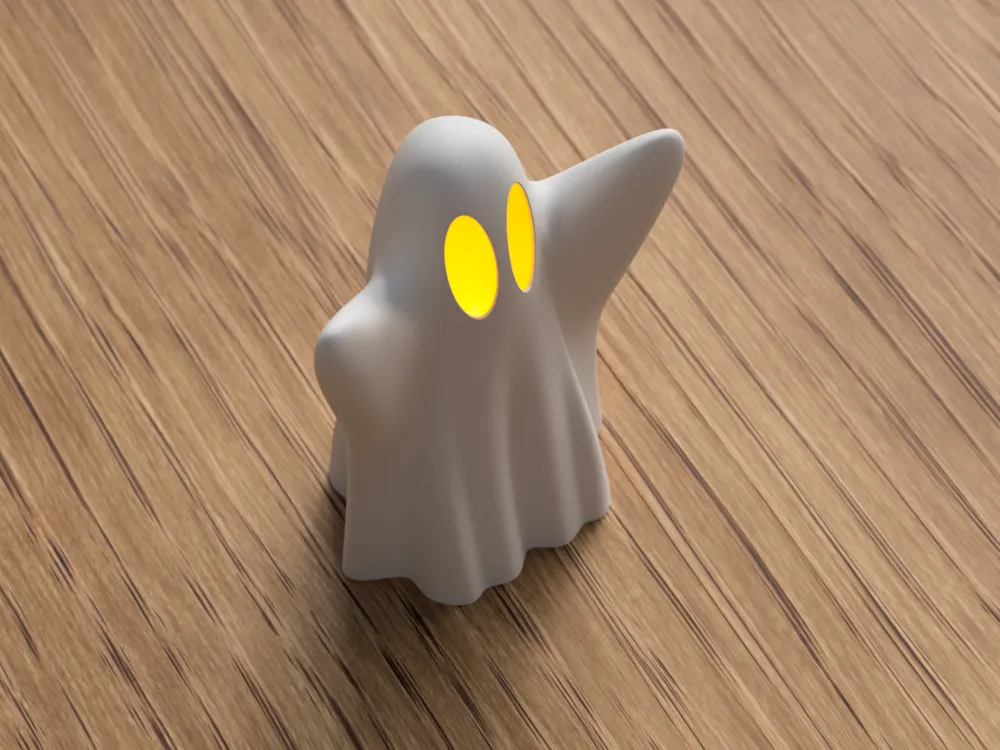 Halloween Ghost - Free 3D Print Model - MakerWorld