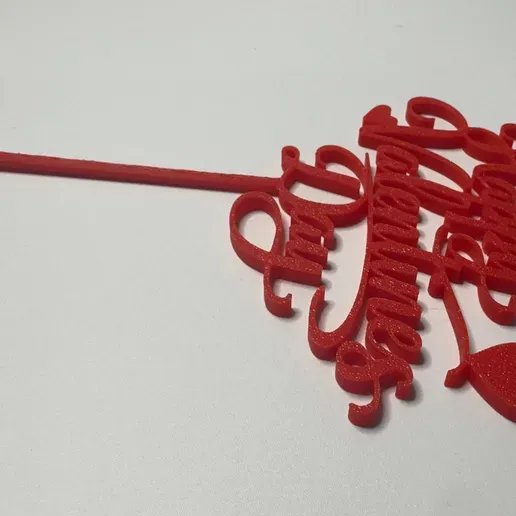 Cupcake Topper – Happy Valentine’s Day - Free 3D Print Model - MakerWorld