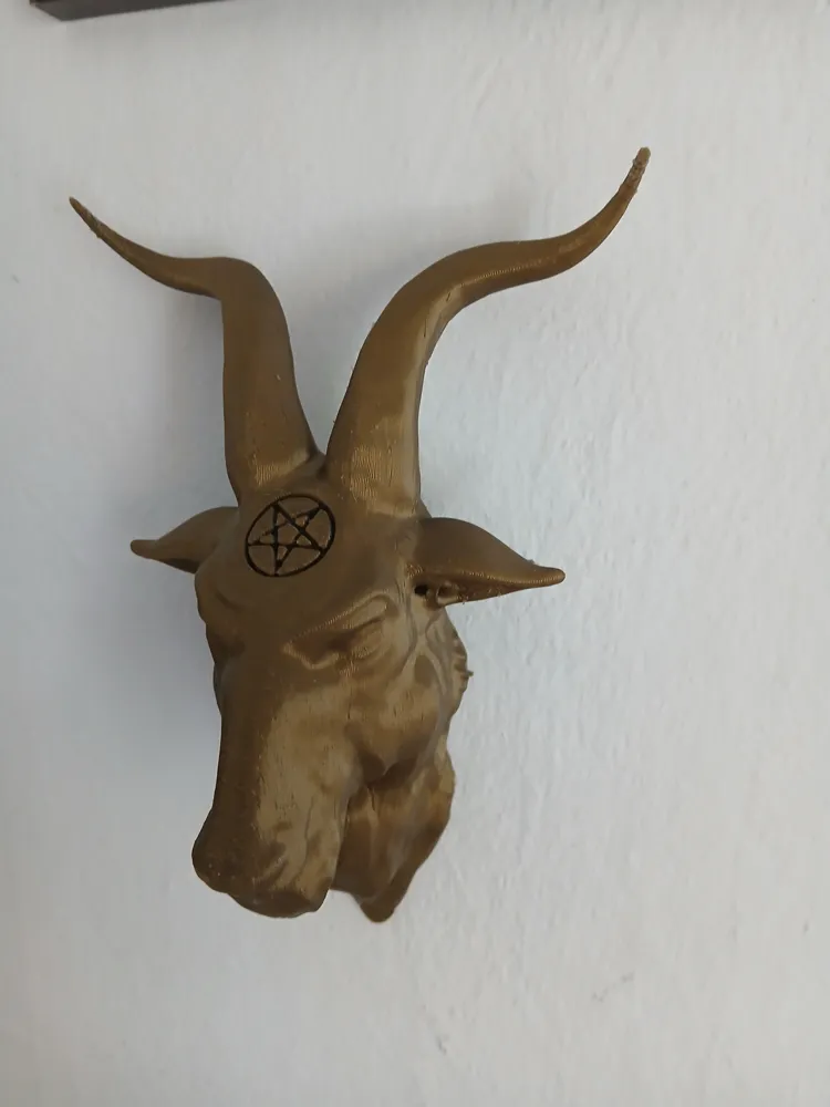 Baphomet Goat - Free 3D Print Model - MakerWorld