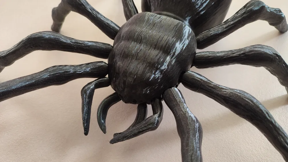 Giant Vase Mode Spider - posable halloween print in vase mode! Up to ...