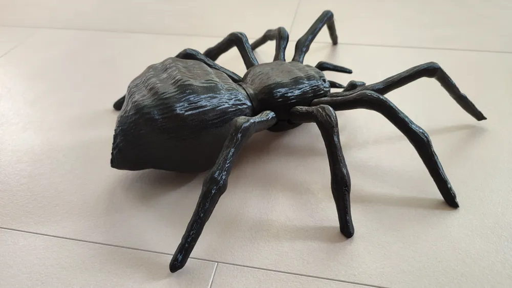 Giant Vase Mode Spider - posable halloween print in vase mode! Up to ...