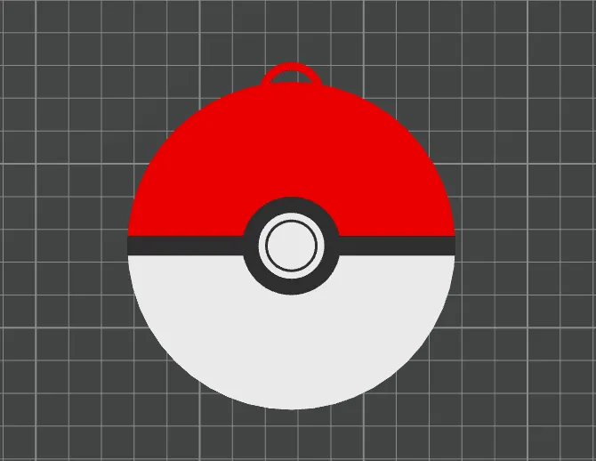 Pokeball Suncatcher - Free 3D Print Model - MakerWorld