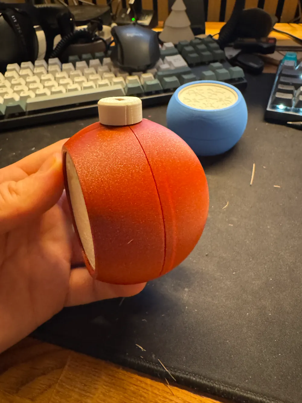 Christmas Ornament with LED Tea Light litho Christmas - Free 3D Print ...