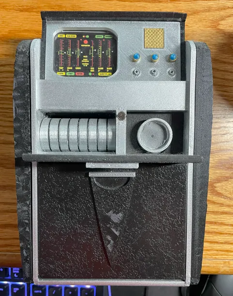 Star Trek TOS Tricorder with stand - Free 3D Print Model - MakerWorld