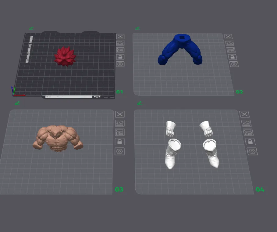 Vegeta Limit Break NO AMS Dragon Ball - Free 3D Print Model - MakerWorld