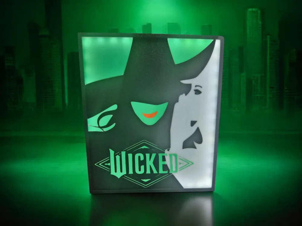 Wicked Witches Lightbox by Jamboodle - MakerWorld