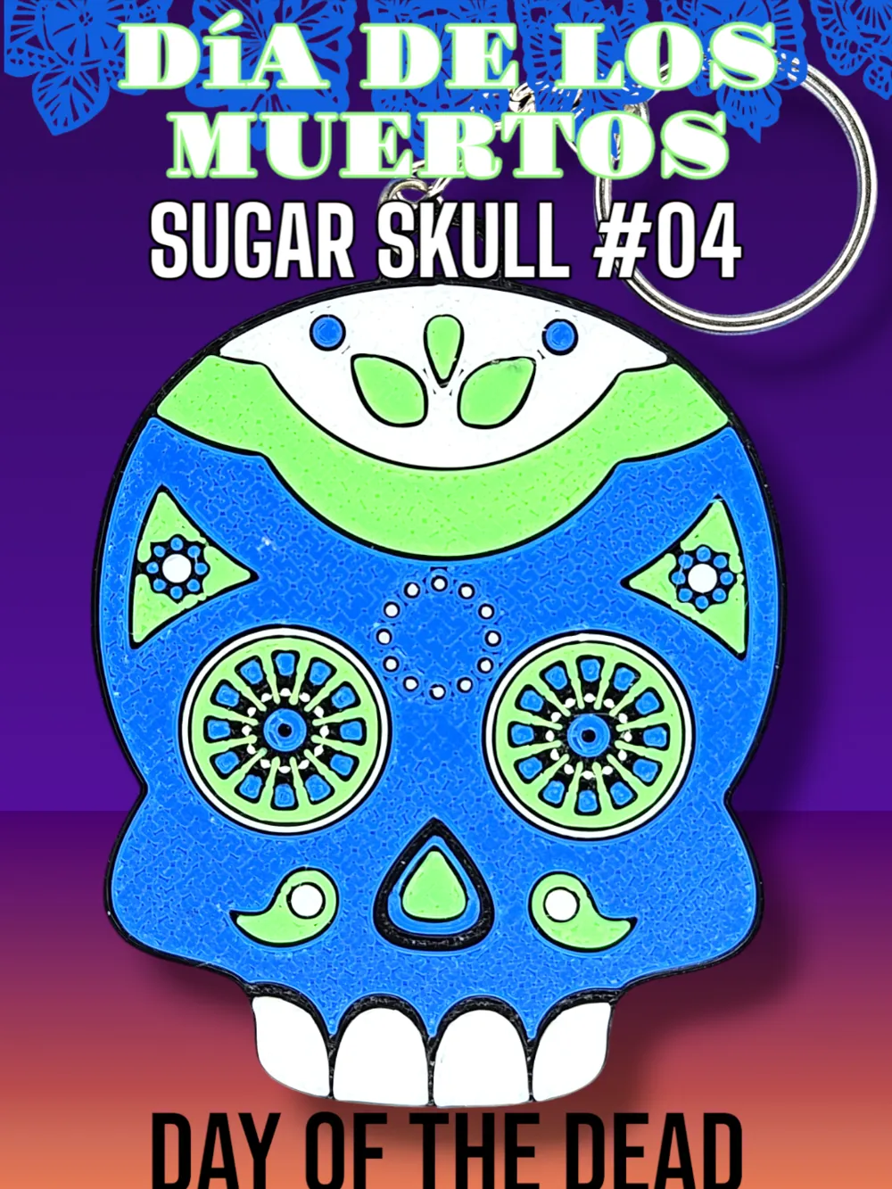 Sugar Skull Day of the Dead Día de Muertos #04 by NoProblem MakerWorld ...