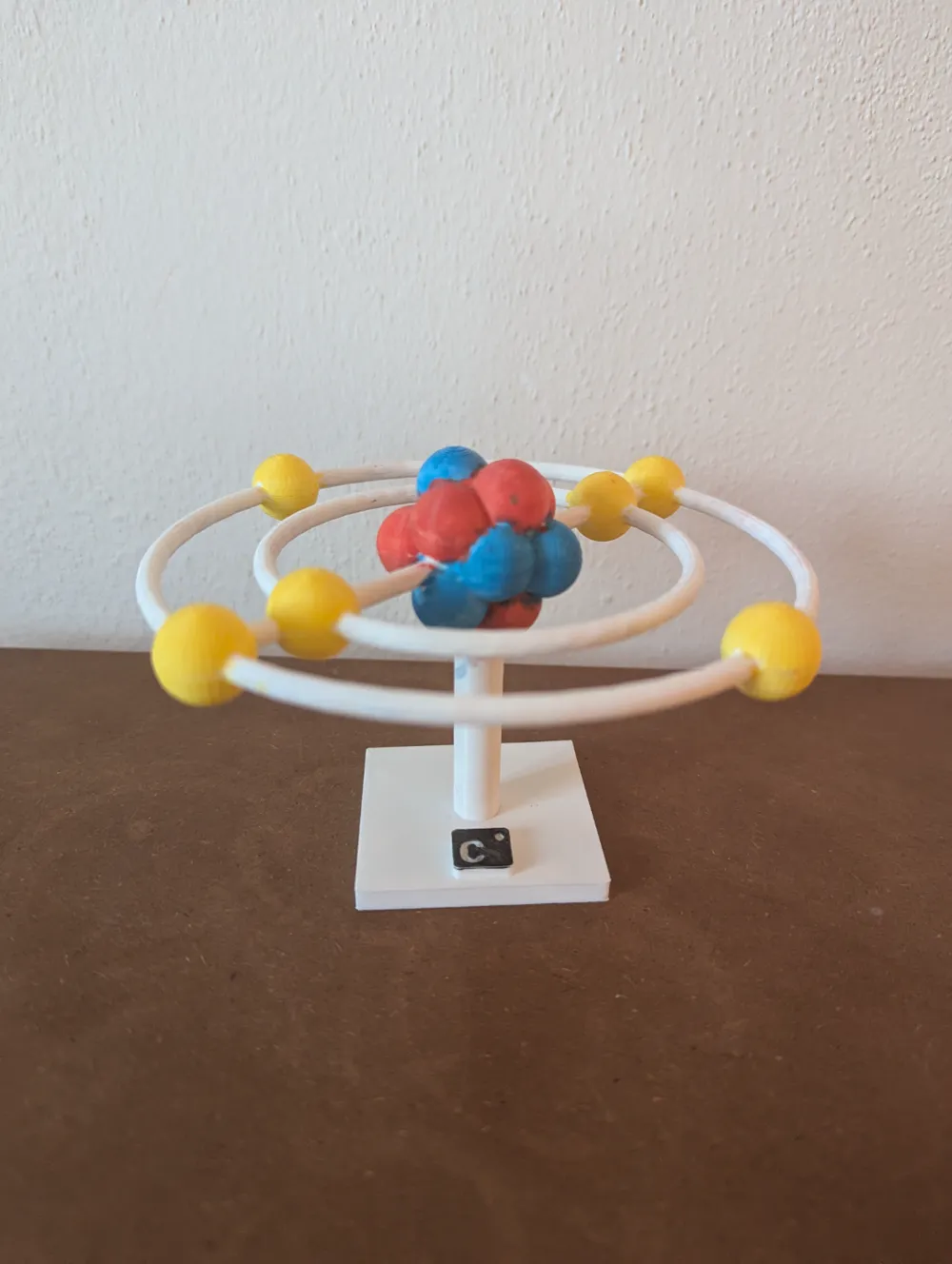 Carbon Atom Model (No AMS) by DaDokk_ - MakerWorld
