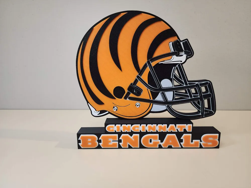 Cincinnati Bengals Wall or Desk Display by briankstan MakerWorld ...