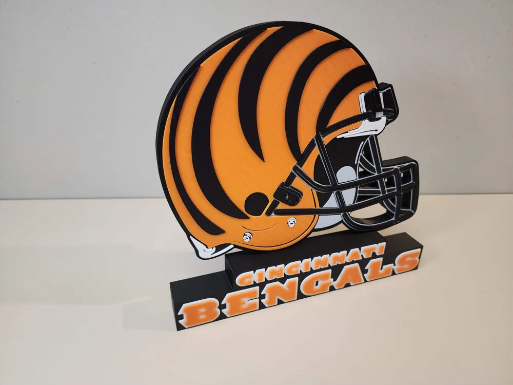 Cincinnati Bengals Wall or Desk Display by briankstan MakerWorld ...