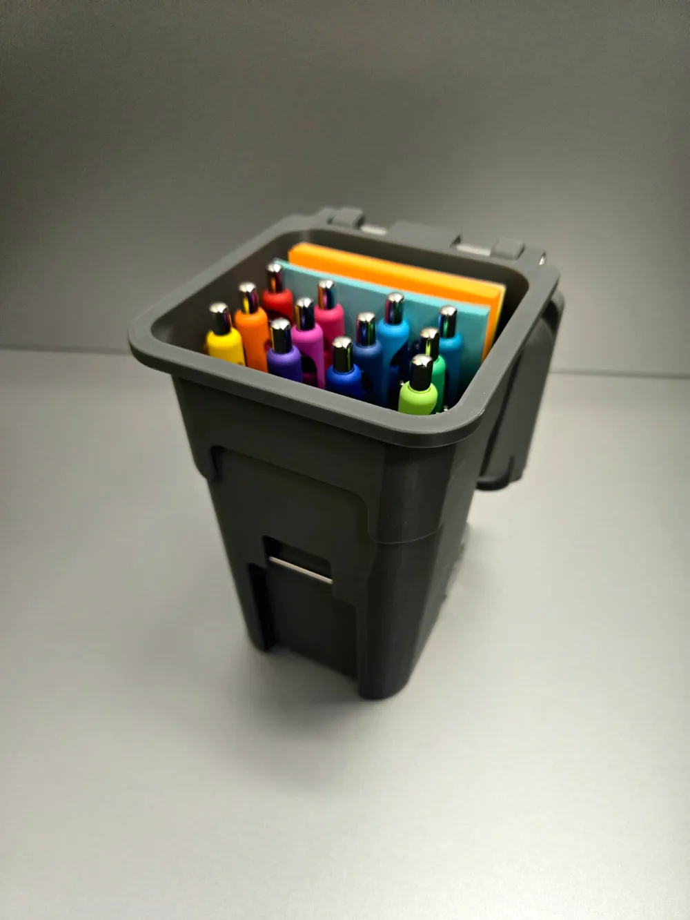 Pen Holder INSERT for LUXE Rubbish Bin by SFYoung - MakerWorld