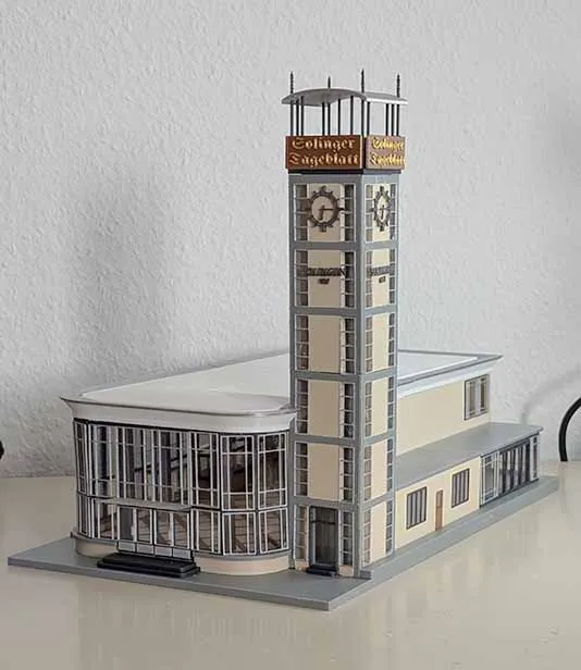 Old Solingen train station H0 Scale - Free 3D Print Model - MakerWorld