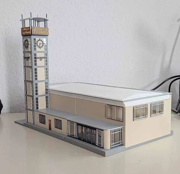 Old Solingen train station H0 Scale - Free 3D Print Model - MakerWorld