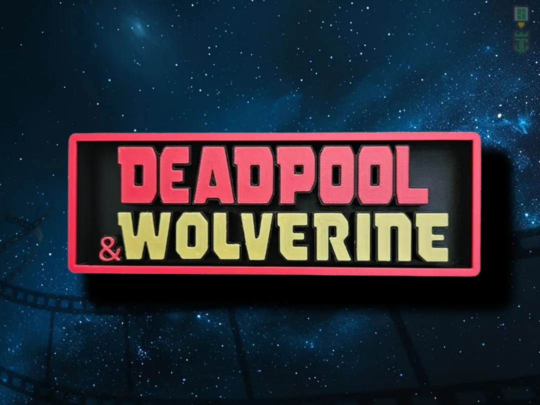 死侍和金刚狼电影院标志盒 - 免费 3D 打印模型 - MakerWorld