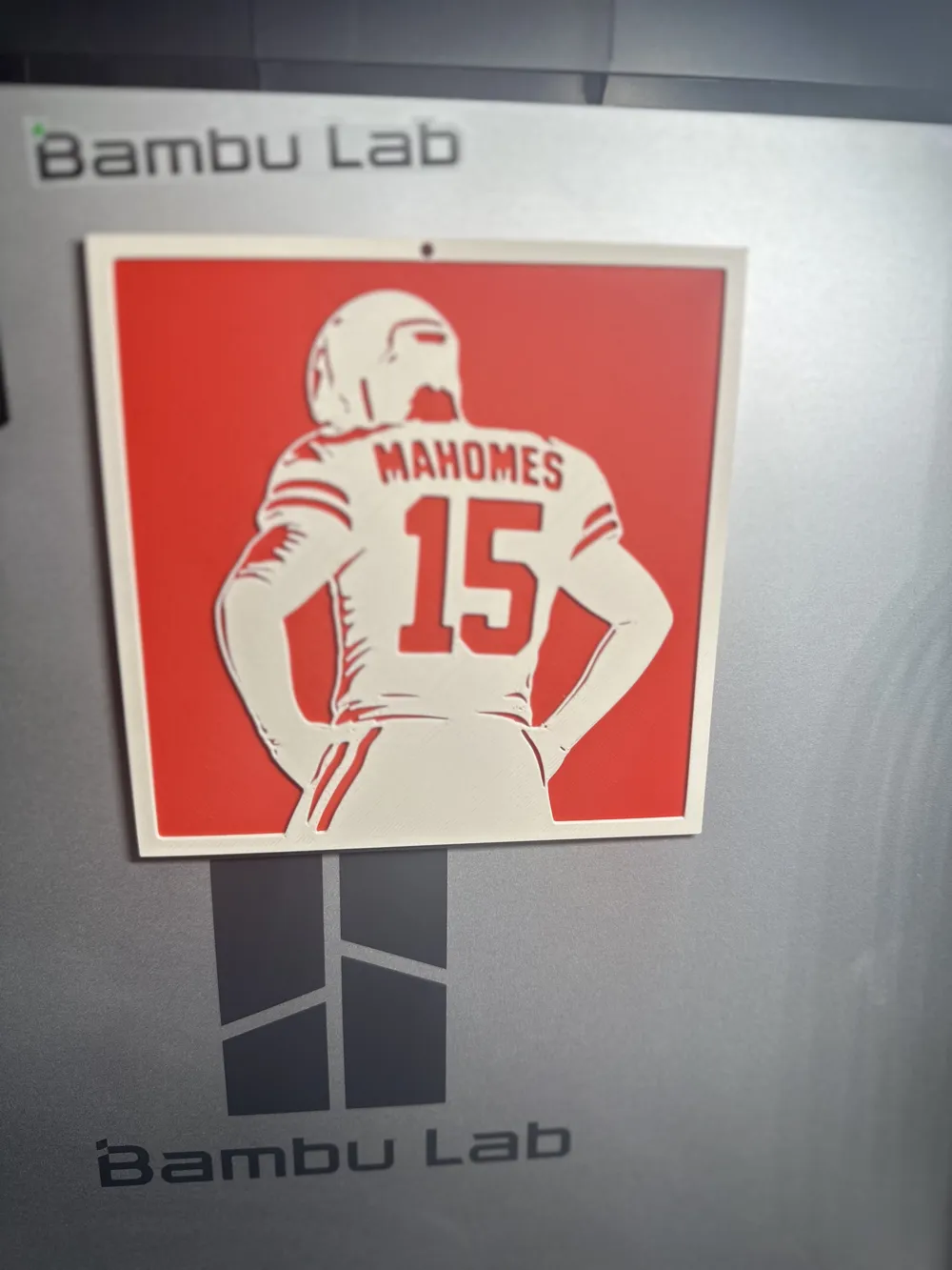 Patrick Mahomes Wall Art - Free 3D Print Model - MakerWorld