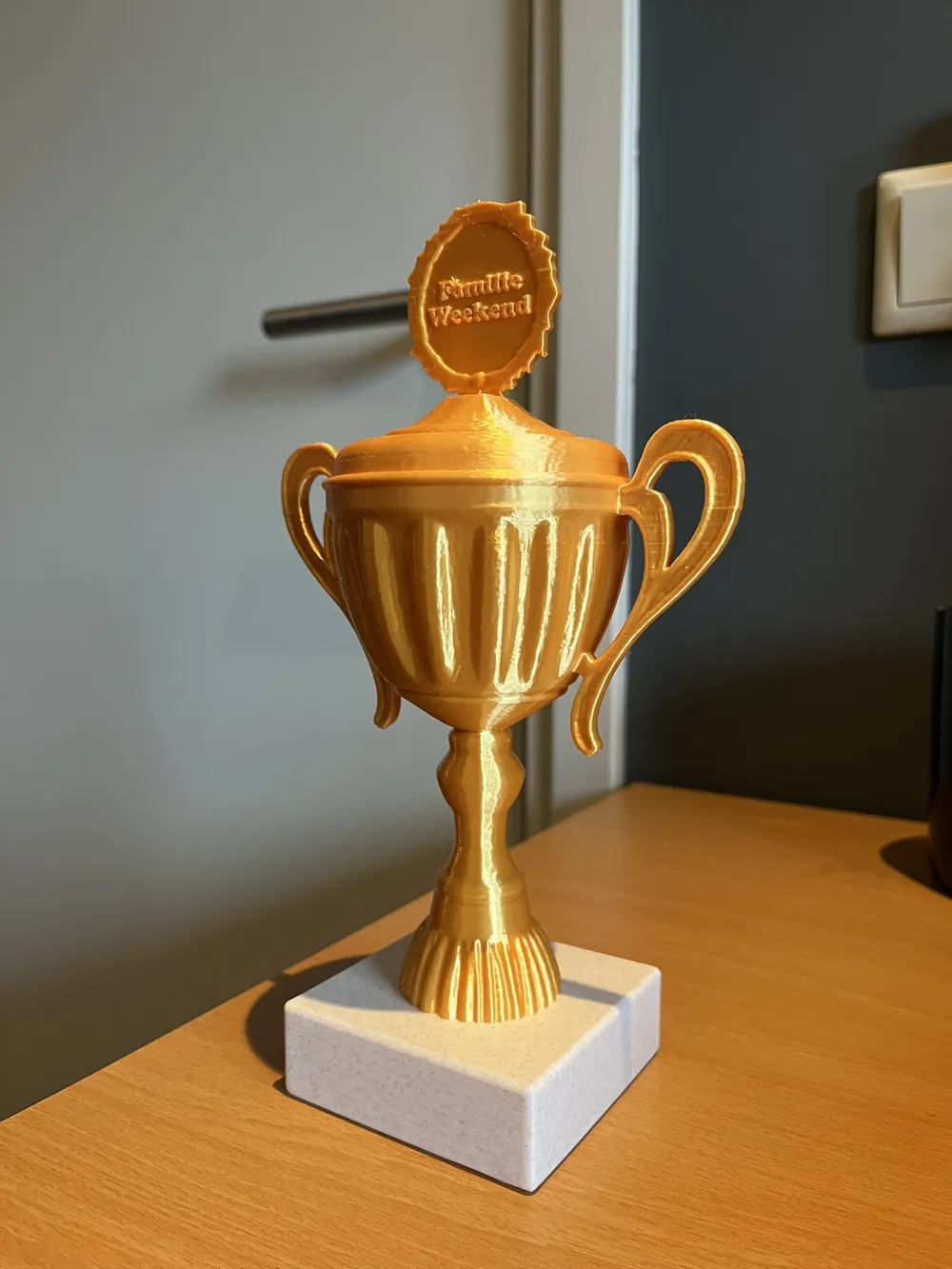 Trophy first price by Royke1999 MakerWorld: Download Free 3D Models