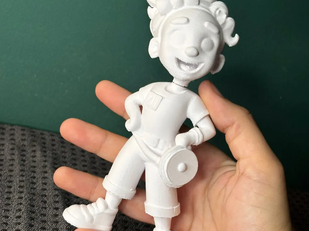 Meekah, a Blippi character, POST-PROCESSED by TMA3D MakerWorld: Download Free 3D Models