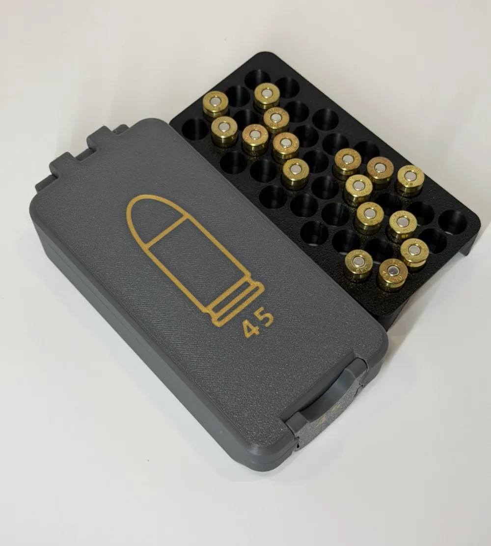 Ammo Box - 45 ACP - 50 Rounds - Free 3D Print Model - MakerWorld