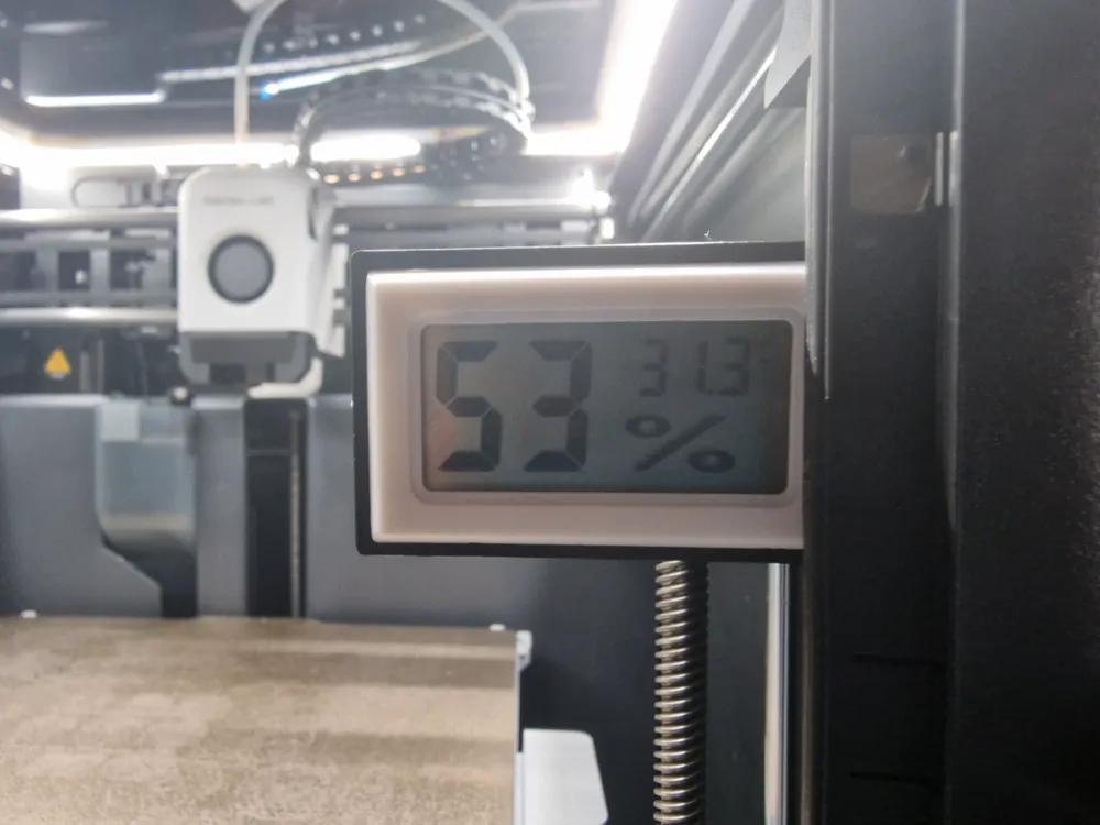 Rectangle Hygrometer magnetic holder by BS3DPrint - MakerWorld
