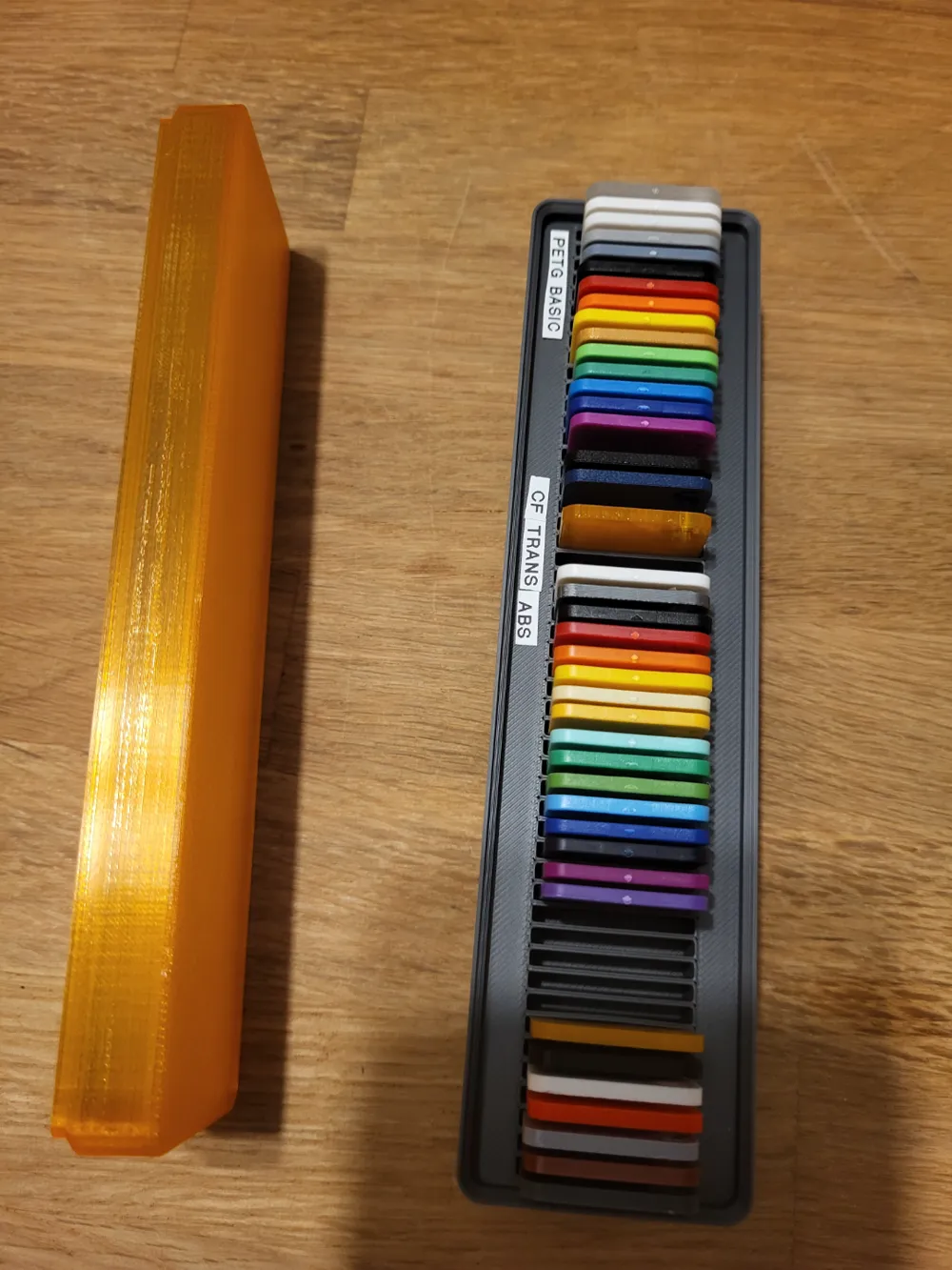 Bambulab swatches gridfinity bin cover by jslepage - MakerWorld