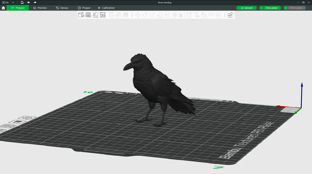 Preeing Raven Remixed by Maderen MakerWorld: Download Free 3D Models
