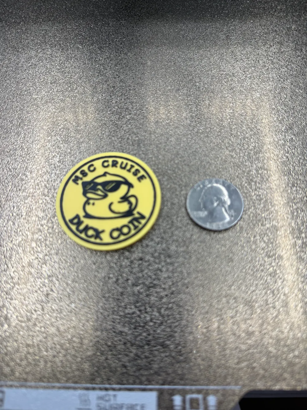 MSC CRUISE DUCK COIN FOR HIDING by 3Dprinting4fun - MakerWorld
