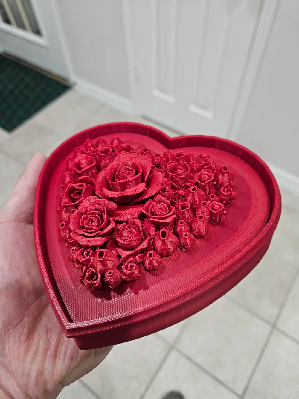 Heart Box with Roses by Bokkins3d MakerWorld: Download Free 3D Models