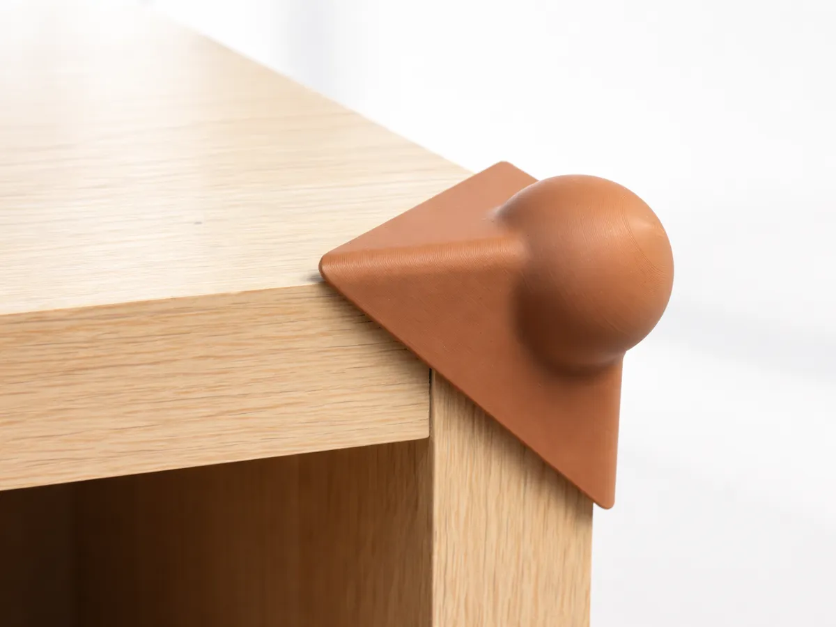Corner Protector Cap (Anti-Bump Corner Guard)) - Free 3D Print Model ...