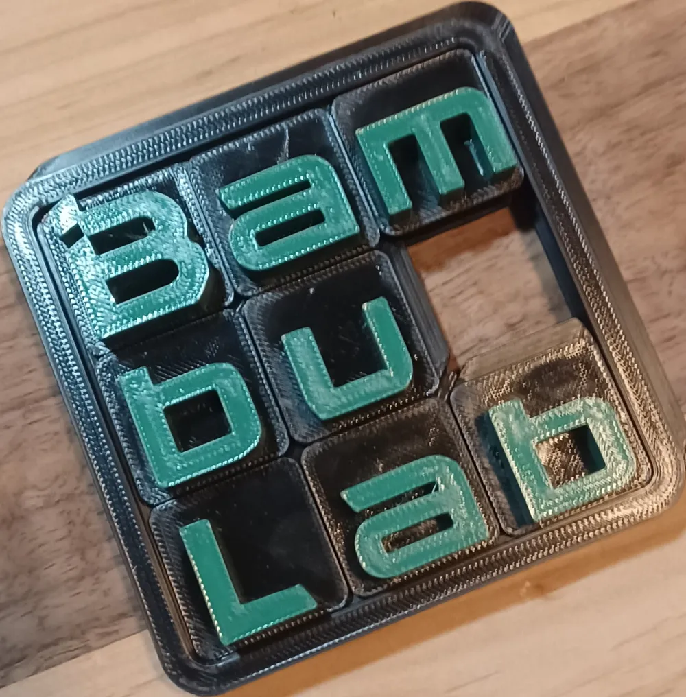 Bambu Lab Sliding 3x3 Puzzle by Ridge Turner MakerWorld: Download Free ...