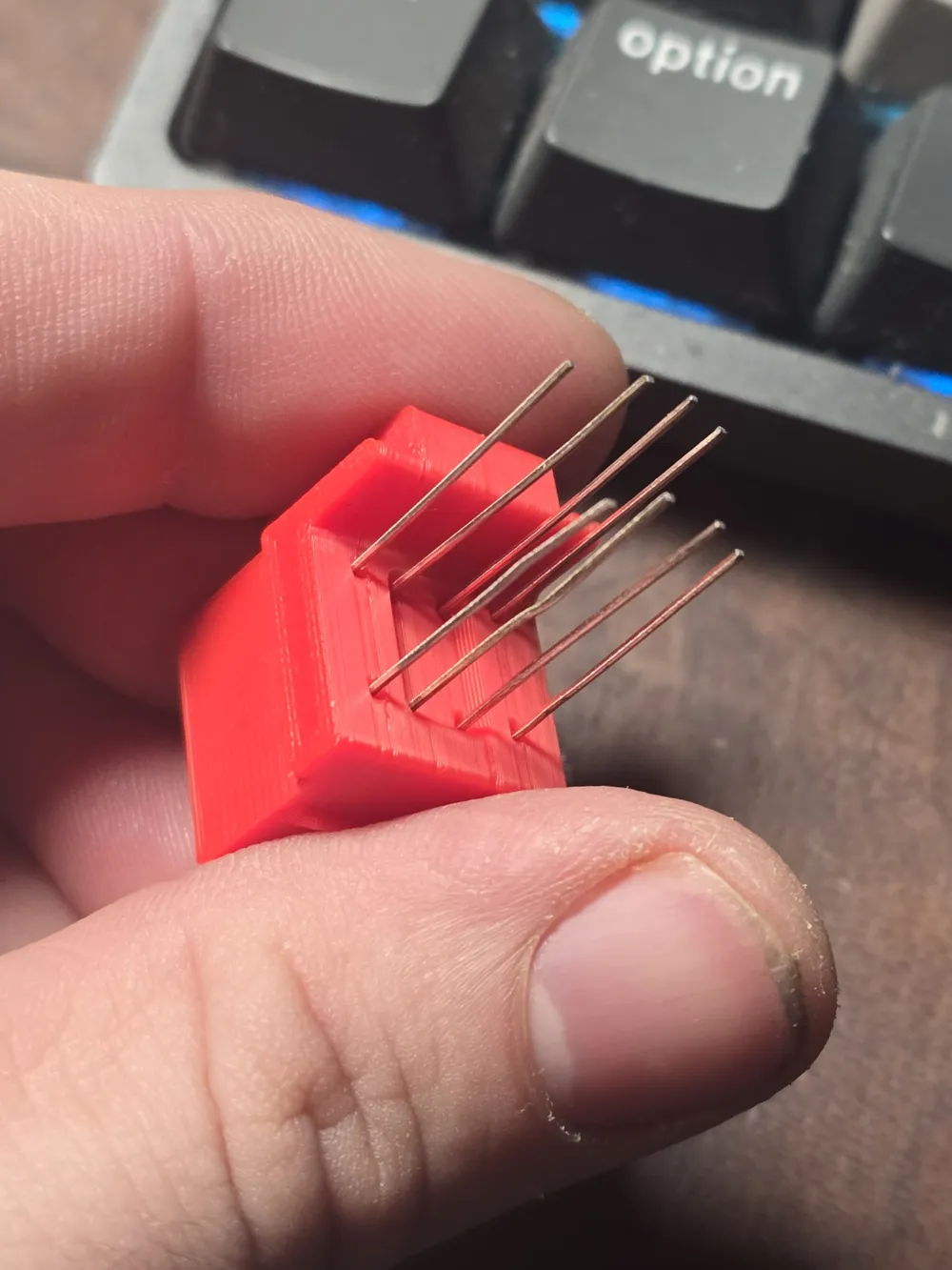 Keystone Jack LED Holder - Free 3D Print Model - MakerWorld