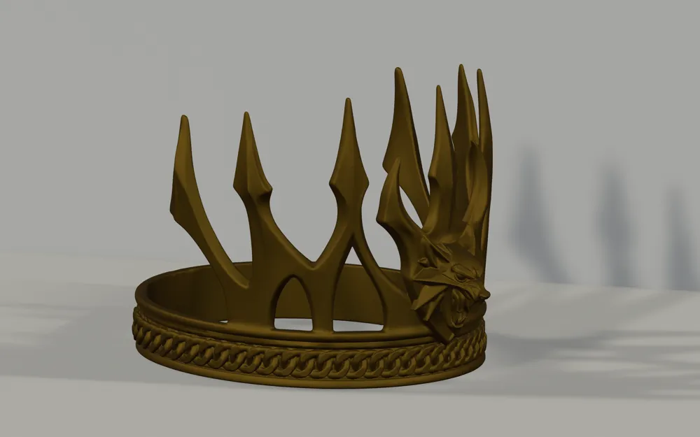 Witcher-Inspired King’s Crown by BarnesKMB MakerWorld: Download Free 3D ...