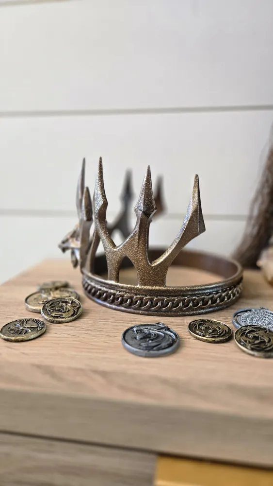 Witcher-Inspired King’s Crown by BarnesKMB MakerWorld: Download Free 3D ...
