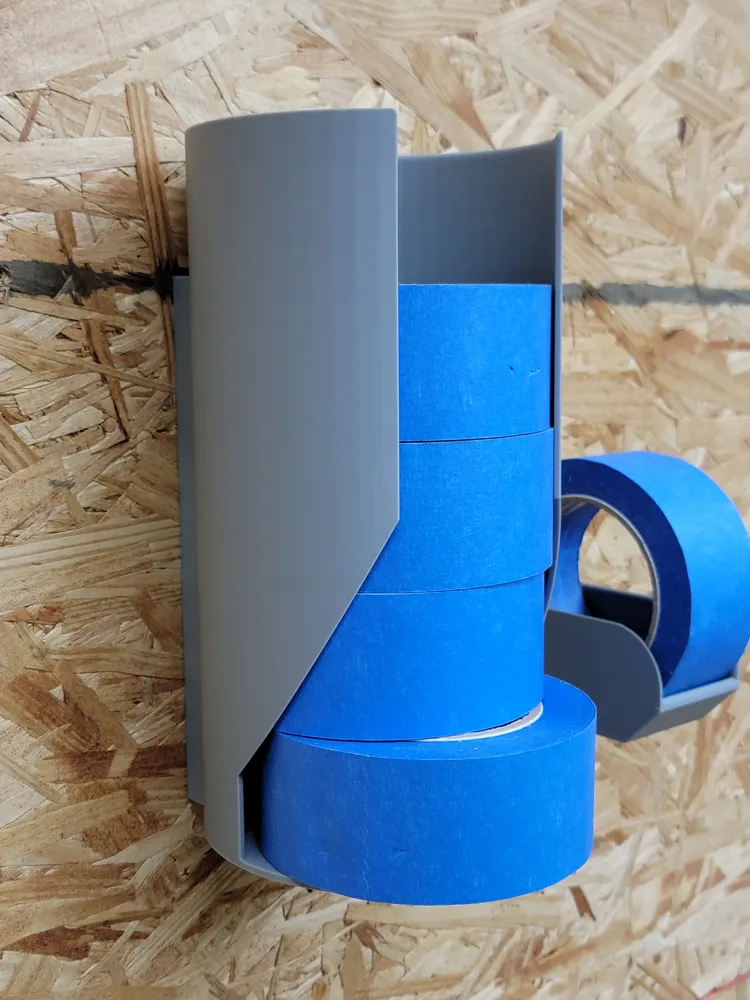 50mm / 2" Masking Tape Tower - Screw Mount by Josh MakerWorld: Download ...