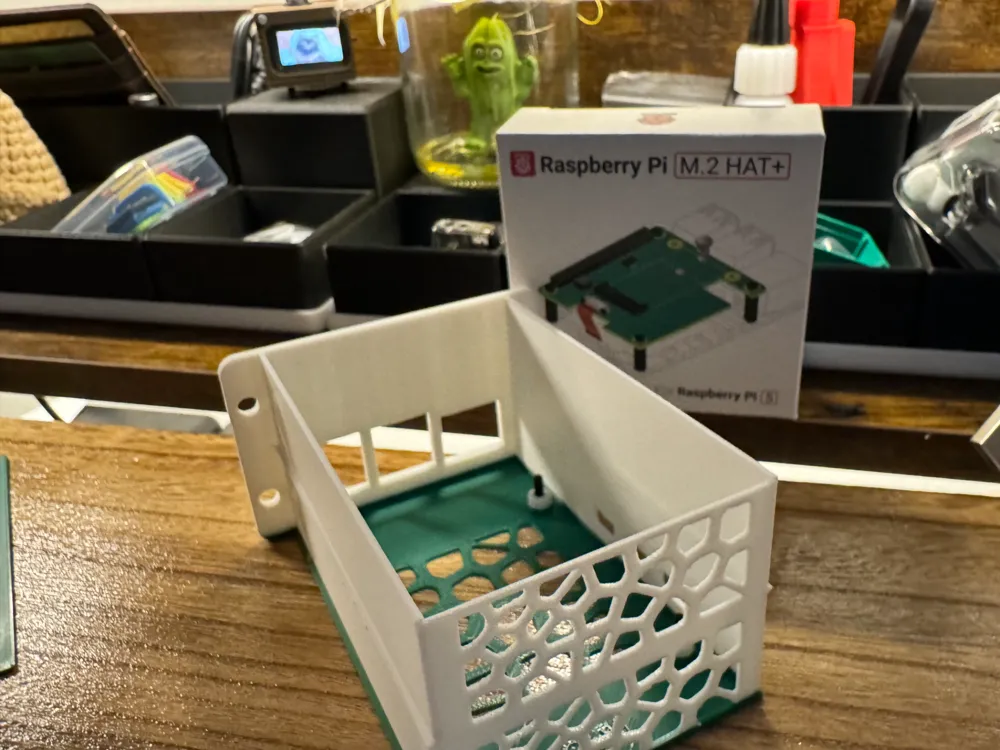 Raspberry Pi5 - 2U Mini Server Rack Sled for NVMe - Free 3D Print Model ...