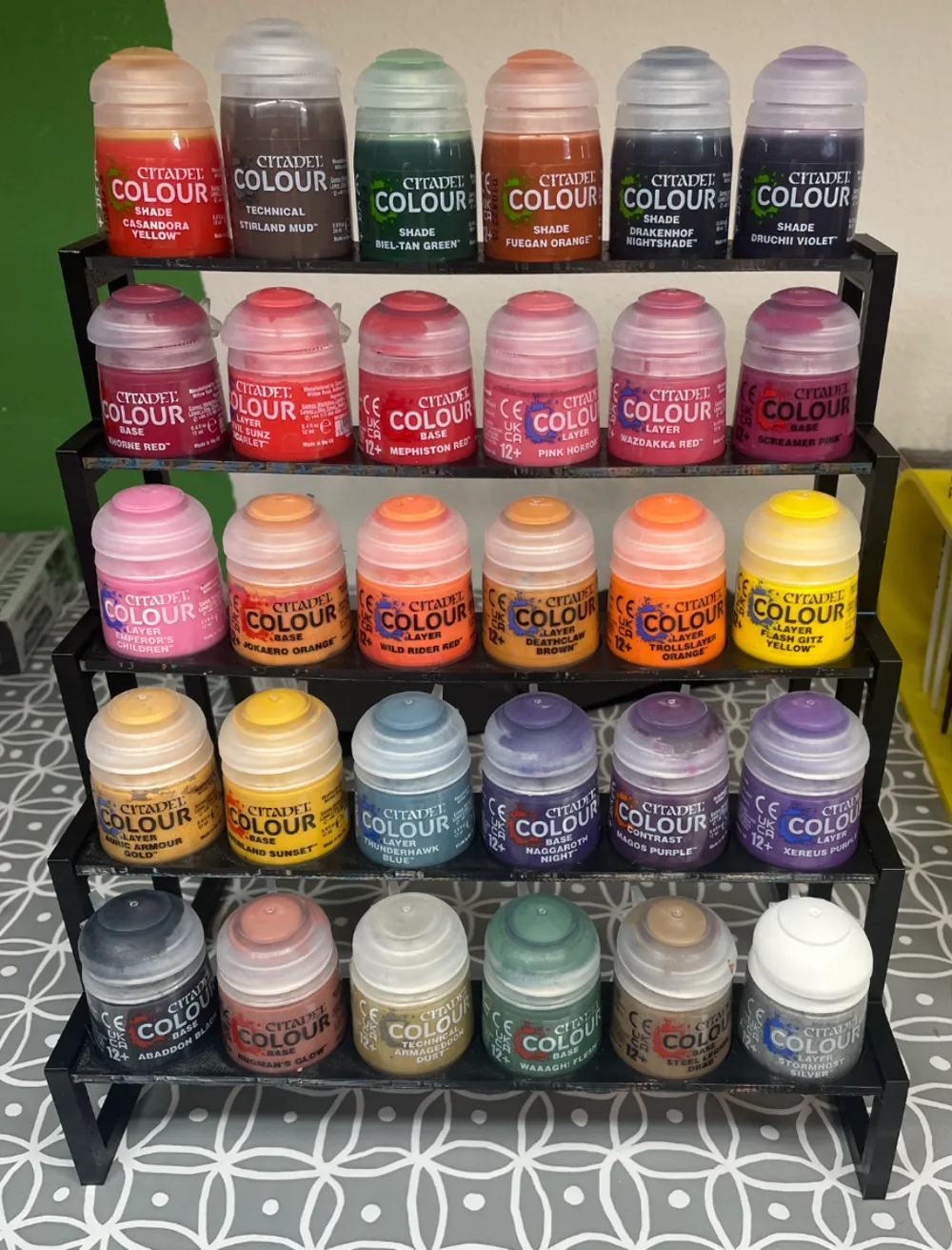 Citadel Warhammer Paint Stand by 2gx55cd4tw - MakerWorld