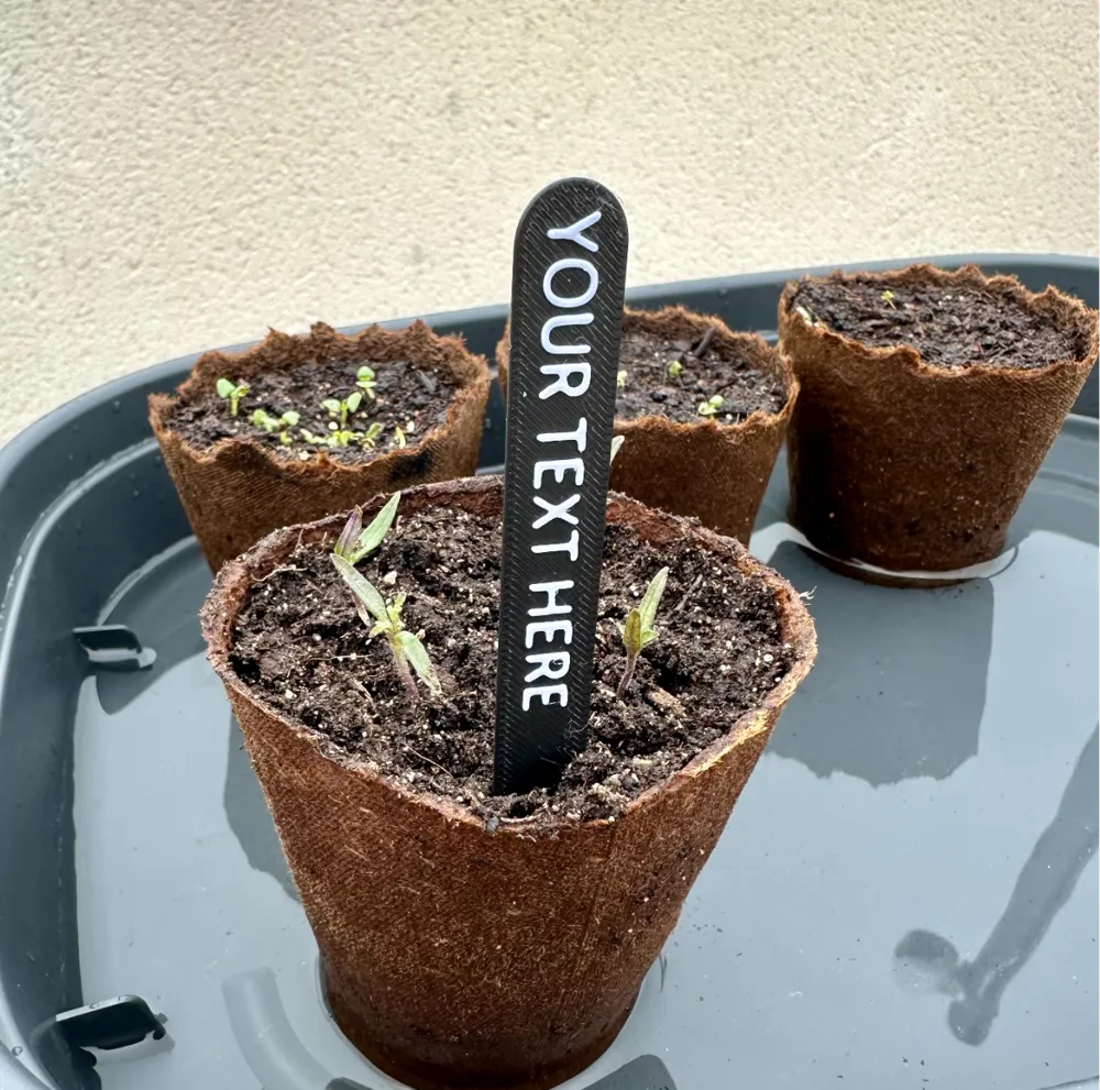 Custom plant name tag by maximemrg - MakerWorld