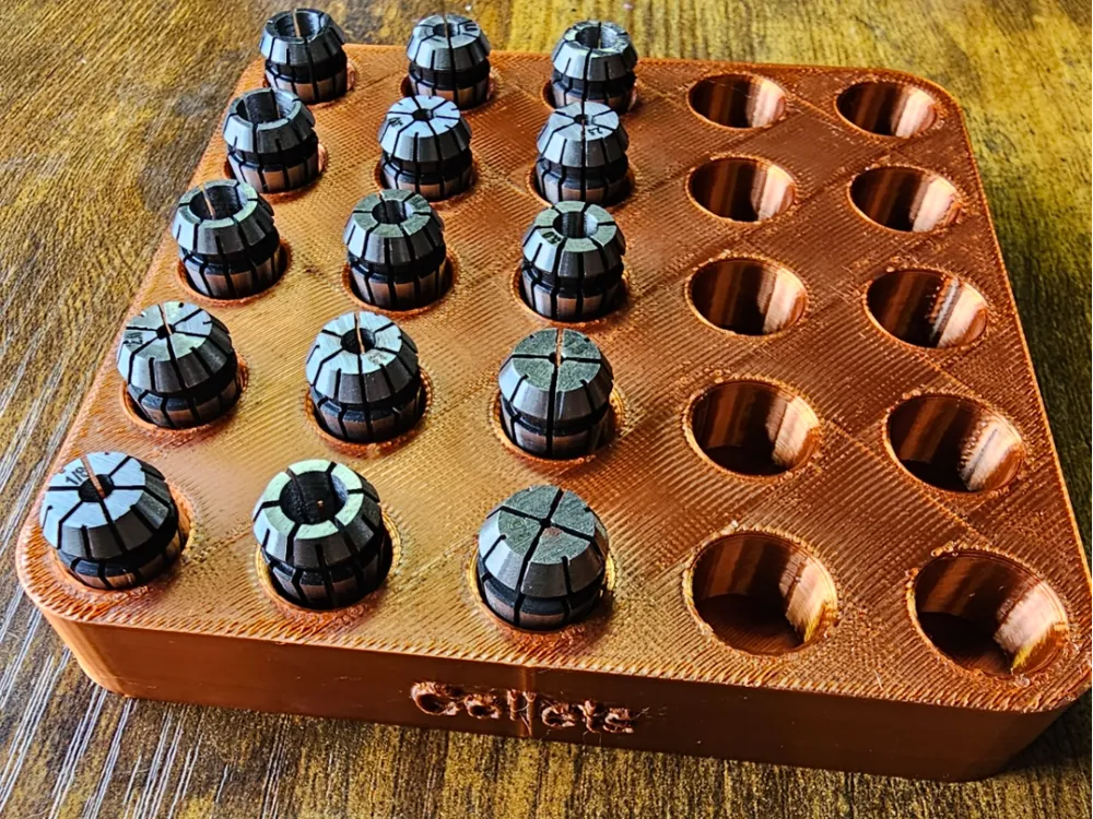 CNC Collet holder for ER11 collets by Chette Boardman - MakerWorld